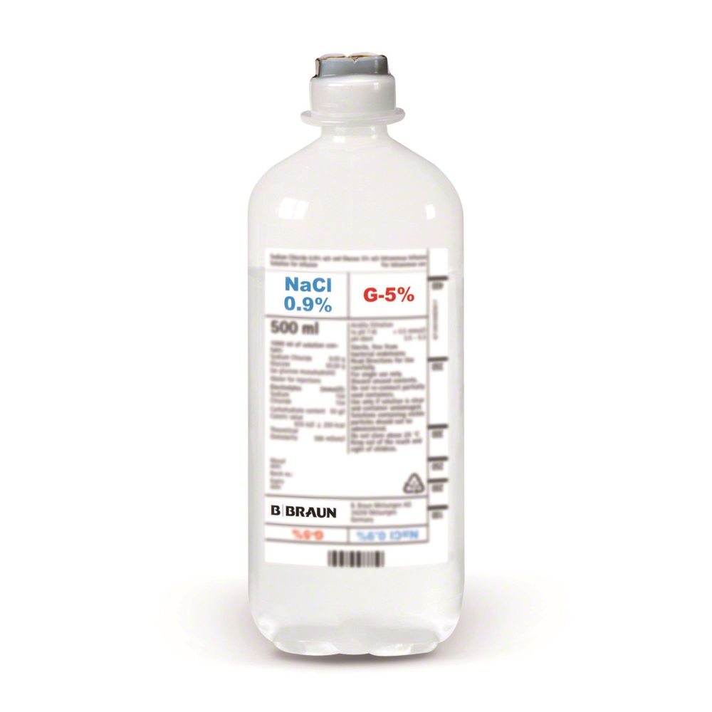 Glucose 5% + NaCl 0,9% B. Braun